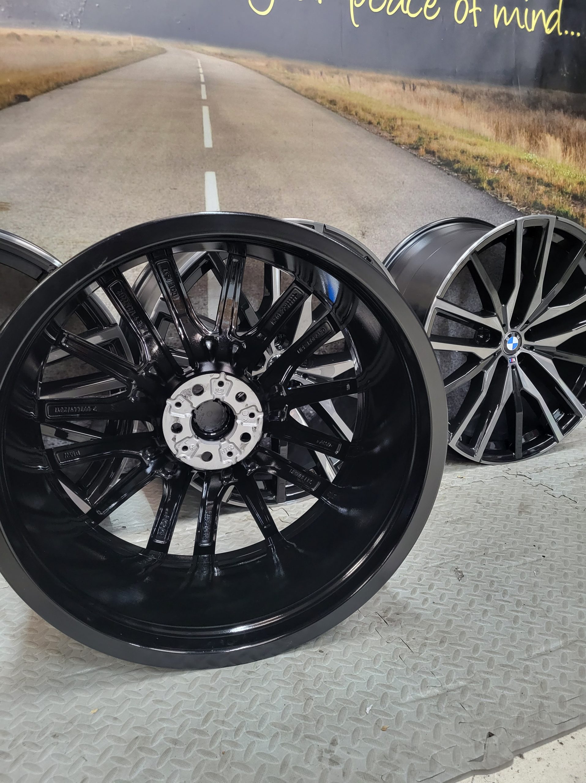 REFURBISHED GENUINE BMW X5 X6 742M 22” ALLOYS WHEELS SET G05 G06 G07 ...